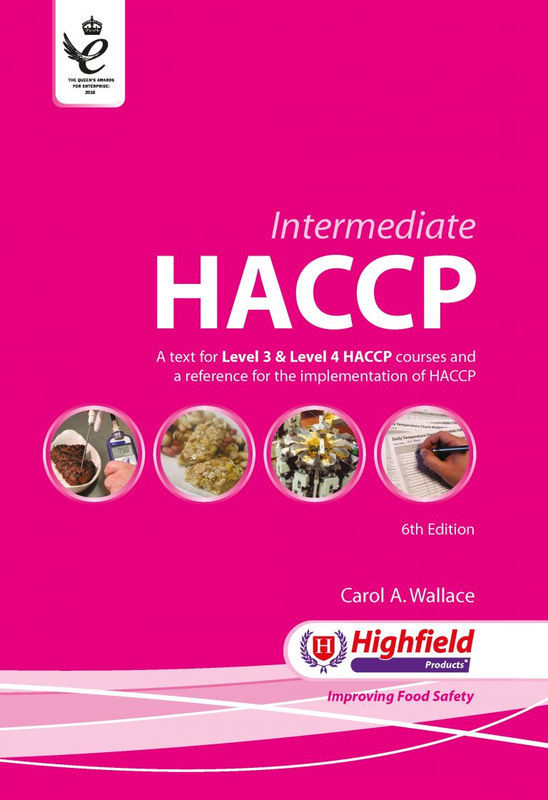 HACCP Level 3 training - 2-days - Simply Safer