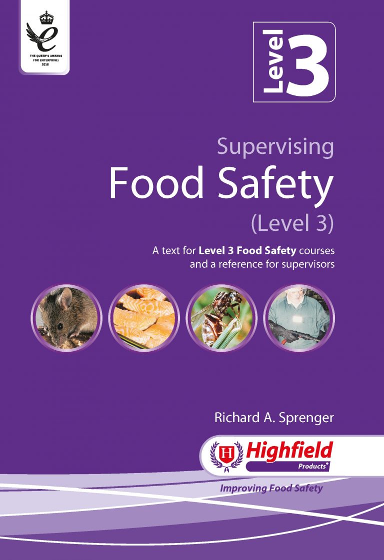 Food Safety Level 2 - perfect for anyone who serves or prepares food.