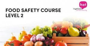 Food Safety Level 2 - perfect for anyone who serves or prepares food.